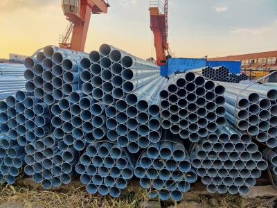China CGCC Galvanized Steel Pipe Welded Galvanized Steel Tube Uniform Coating for sale