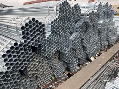 China EN10327 ST37 Galvanized Round Tubing Round GI Hollow Hot Dip  Pipe Seamless Pipe Cap for sale