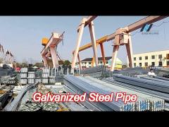 dx51d z275g galvanized steel pipe hot dipped round tube pipe 4 inch thick