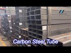 astm q345 carbon steel square pipe 20mm - 610mm galvanised  customized 50mm