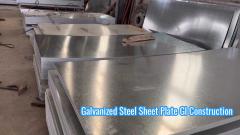 GI Sheet Plate Galvanized Steel Sheet for Construction