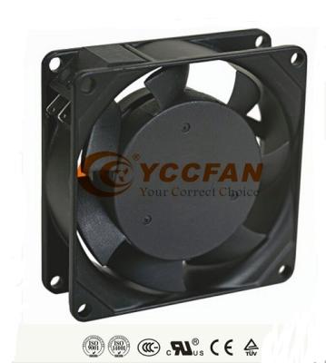 China 80*80*25mm 80mm 8025 110V 220V AC brushless air ventilation axial cooling fan for stage light for sale