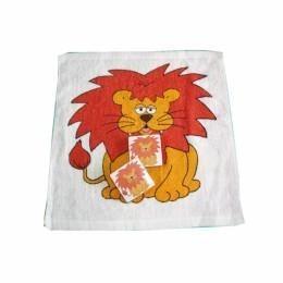 China Square Shape Compressed Towel with Lion Printing (YT-660) for sale