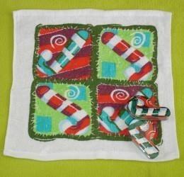 China Christmas Compressed Towel with Cratch Design (YT-680) for sale