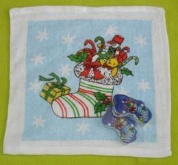 China Socks Design Christmas Compressed Towel (YT-681) for sale