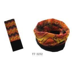 China Magic Printed Tube Headwear + fleece part (YT-3232) for sale
