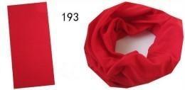 China Tubular Scarf in Plain Red Color (YT- 193) for sale