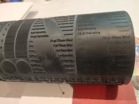 China Rubber Printing Sleeve For Seamless Printing In Printing Machine for sale