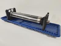 China Blue Roll Packaging Box Plastic Crate For Solid Rotary Die Cutting Cylinder Roll for sale
