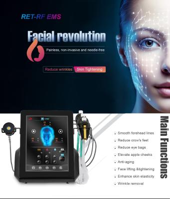 China EMS Tecnologia Máquina de remoção de rugas de rosto em V Anti envelhecimento para aperto facial portátil à venda