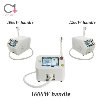 中国 1600W ポータブルダイオードレーザー脱毛機 10インチカラータッチアンドロイド画面 販売のため