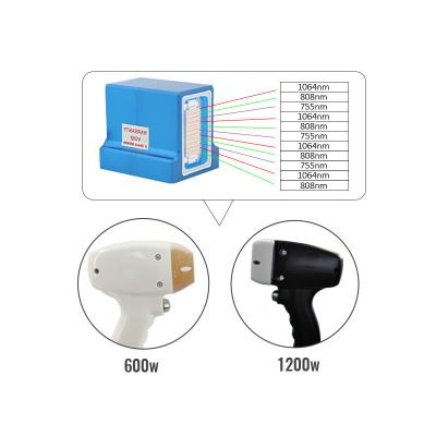 Cina Laser diodo vuoto 1200W 808nm diodo laser veloce depilazione macchina ricambi in vendita