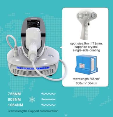 Cina Home Q-Switch 808nm Diode Laser depilatore di depilazione con Mini Size e Spot Size in vendita