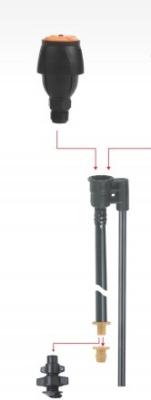 Cina Insect-proof Rotating Sprinklers for Farm Nursery Irrigation Affordable and Effective in vendita
