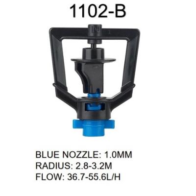 Cina Engineering Plastic 360 Degrees Water Sprinkler System for Large-Scale Farm Irrigatio in vendita