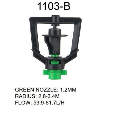 Cina Engineering Plastic 360 Degrees Water Sprinkler System for Large-Scale Farm Irrigatio in vendita
