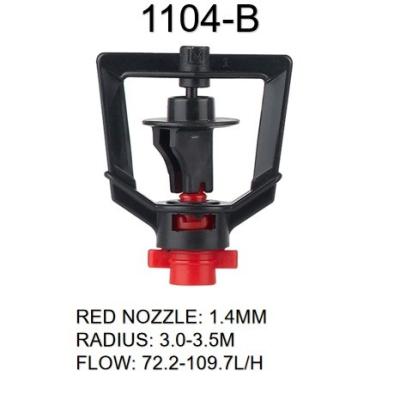 Cina Engineering Plastic 360 Degrees Water Sprinkler System for Large-Scale Farm Irrigatio in vendita