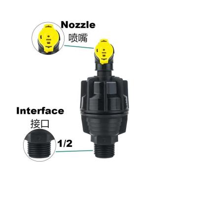 Cina Quick Connect R10 360-degree Seedling Rearing Room Normal Style Vegetable Sprinkler in vendita