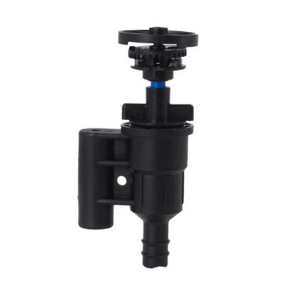 中国 360 Degree Double Nozzle Rotation Plastic Sprinkler for Garden Agriculture Irrigation 販売のため