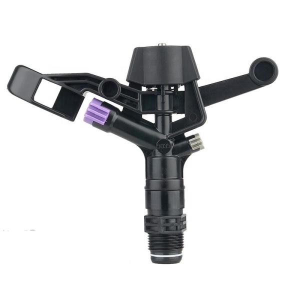 Quality Agriculture Irrigation Engineering Plastic End Swing Nozzle Portable Sprinkler System for sale