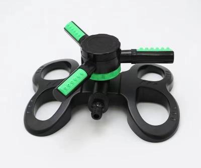 Китай 360 Degree Adjustable Automatic Rotating Garden Sprinkler 3 Arms Irrigation Watering Sprinkler продается