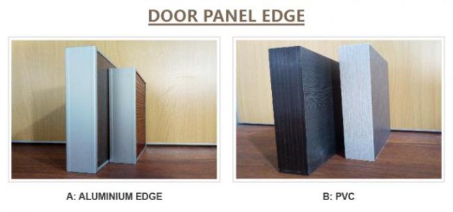 Fire Resistance MDF Interior Doors Flat Insert Shape For Kindergarten Room 4