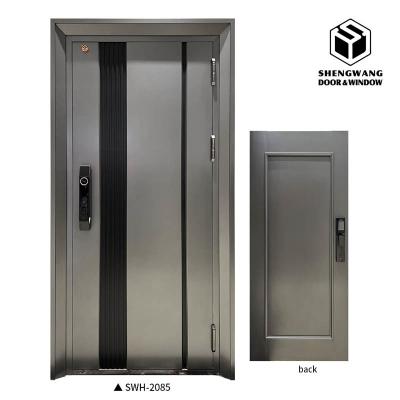 Cina Porta principale in alluminio spessore di foglia 90 mm porta d'ingresso sinistra della villa in vendita