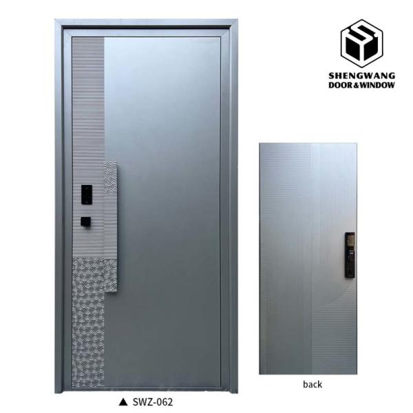 Quality 2050 X 960 Luxury Front Aluminum Swing Door Main Exterior Aluminium Slide And for sale