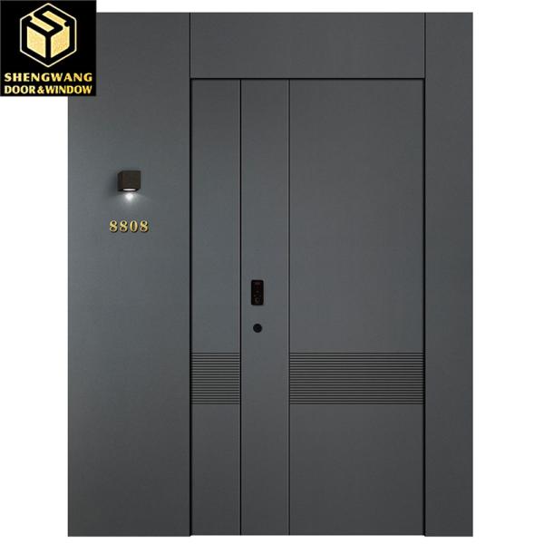 Quality Hotel Aluminum Entrance Door Scratch Resistant Aesthetics Aluminum Exterior for sale