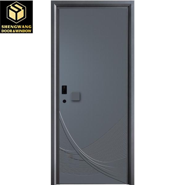 Quality No Paint Treatment Side Gates Aluminium Fireproof Bacterial Resistance MDF for sale