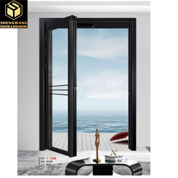 Quality Silver Aluminum Sliding Glass Door Insulated Glass Aluminium Sliding Frame For for sale