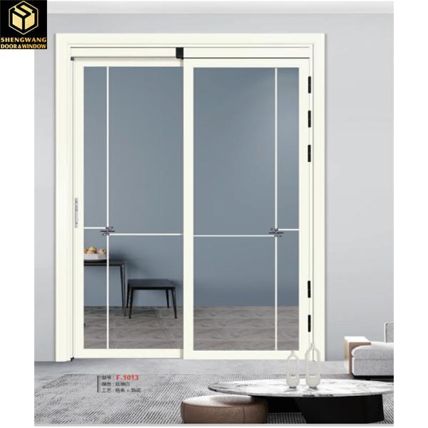 Quality Red Black Aluminium Glass Hinged Door Aluminium Bi Fold Doors ODM for sale