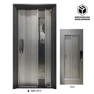 Cina Pannello di finitura di alluminio Doos porta di ingresso insonorizzato ISO9001 in vendita