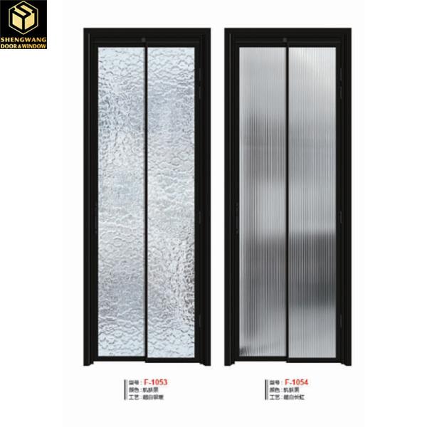 Quality Aesthetics Swing Left Aluminum Folding Glass Doors Aluminum Glass Bifold Doors for sale