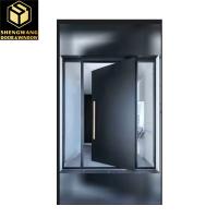Quality Hotel Villa Aluminum Folding Glass Doors Apartment Aluminium Bifold Glass Doors for sale