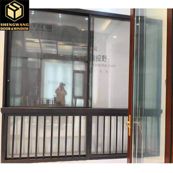 Quality Hotel Villa Aluminium Glass Hinged Windows Aluminium Bifold Windows Customized for sale