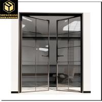 China Villa Push Pull Curtain Wall Window Transparent Aluminium Window Sliding Frame for sale