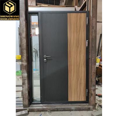 Cina ODM Swing Aluminium Pedestrian Garden Gates Copper Imitazione Superficie Finitura Metal Gate Outdoor in vendita