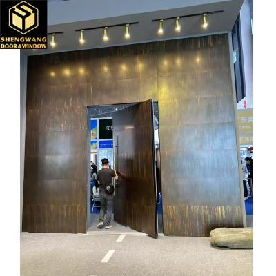 Cina ODM Swing Aluminium Pedestrian Garden Gates Copper Imitazione Superficie Finitura Metal Gate Outdoor in vendita