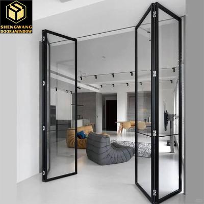 Op maat gemaakte aluminium glazen deur met hangertjes topklasse hardware uitgebreide ondersteuning voor villa