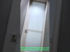 Aesthetische eigenschappen Schommel naar links Aluminium vouwglasdeuren Aluminium glas tweevoudige deuren