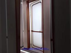 ホワイト アルミニウム スライディング ガラス ドア 絶縁 ガラス アルミニウム ガラス スライディング ドア 熱絶縁