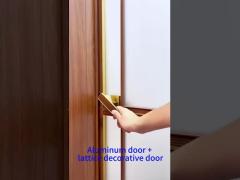 Aluminum good material door