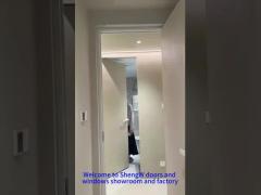 Same color aluminum door
