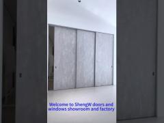 3 shutter sliding doors
