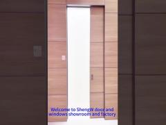 Aluminum doors same color