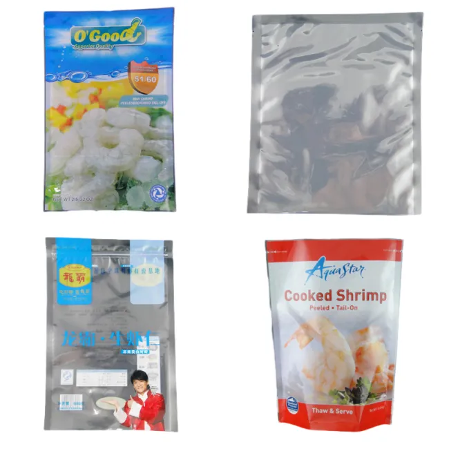 Premium Food Grade Custom Printed Heat Seal Foil Bags