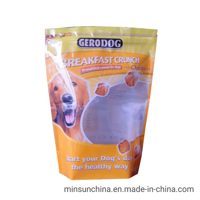 Custom Stand-up Pouch Bags for High-Quality Dog Food