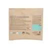 Quality Durable Kraft Paper Packaging Bags Brown Kraft Middle Seal Diaper Bag for sale