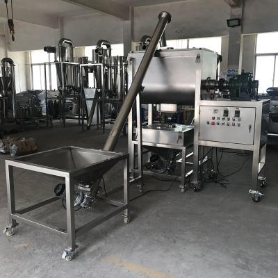 Cina preparato detergente della spezia della polvere 2000L della doppia elica del nastro dell'alimentazione chimica farmaceutica del miscelatore in vendita